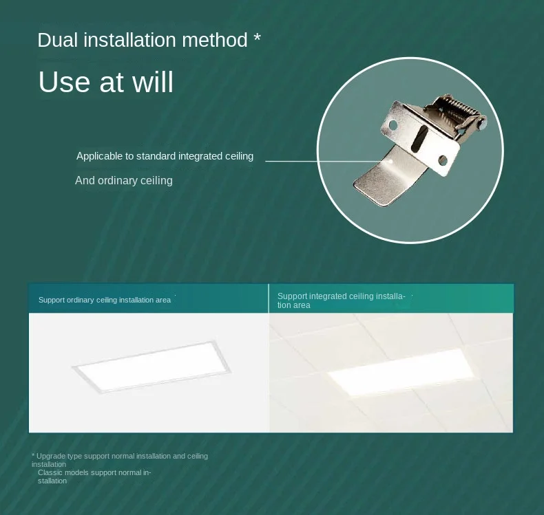 Philips Kitchen Lamp Led Flat Panel Lamp Embedded Kitchen Bathroom 300 ...