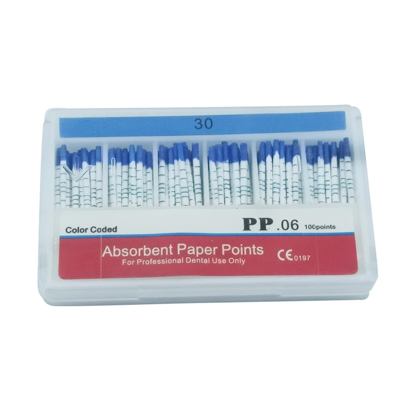 02 04 06 F1 F2 F3 OEM Gutta Percha Point Absorbent Paper Point