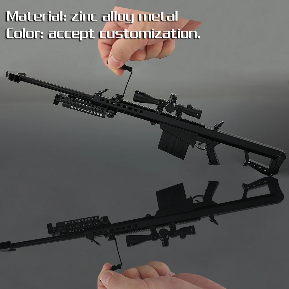 Model Guns Toy Miniature Cal Gun Model 1:3 Scale Die Cast Metal ...