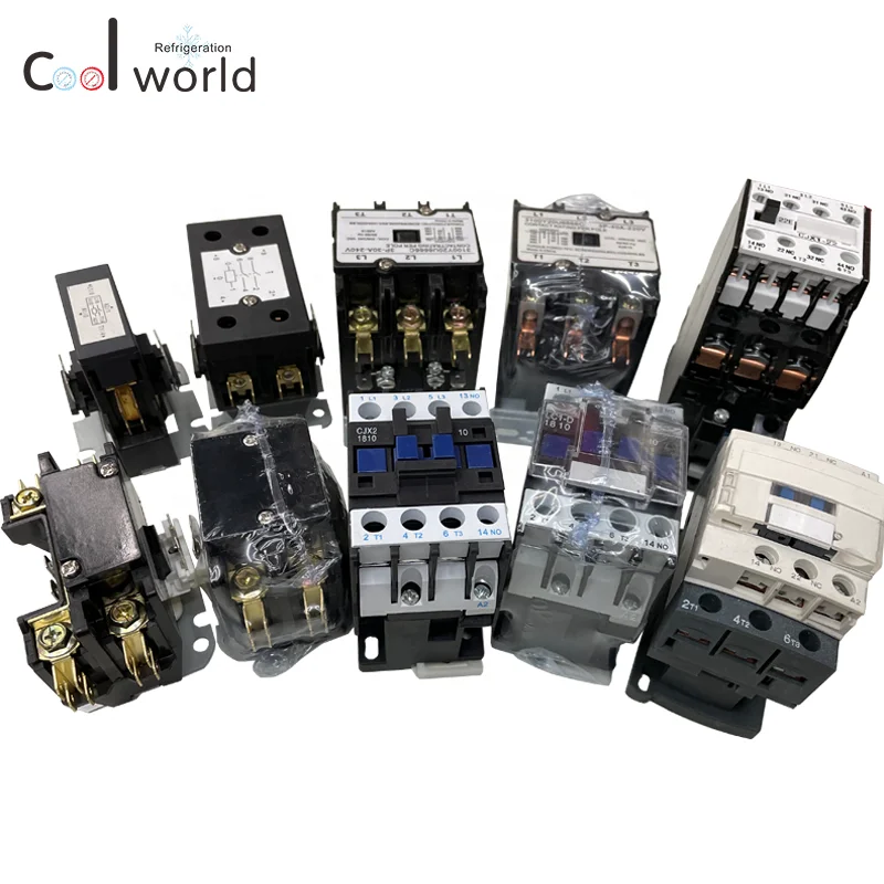 3 Pole Air Conditioning Contactor Magnetic Ac Contactor 1p-30a-220v - Buy Magnetic Ac Contactor ...
