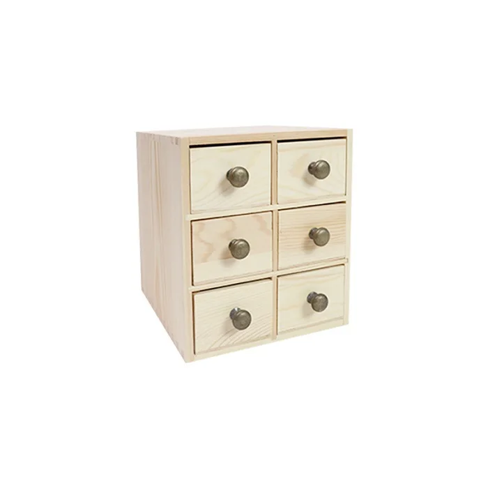 Customized Three-layer Wood Storage Box Wood Three-drawer Box Large ...