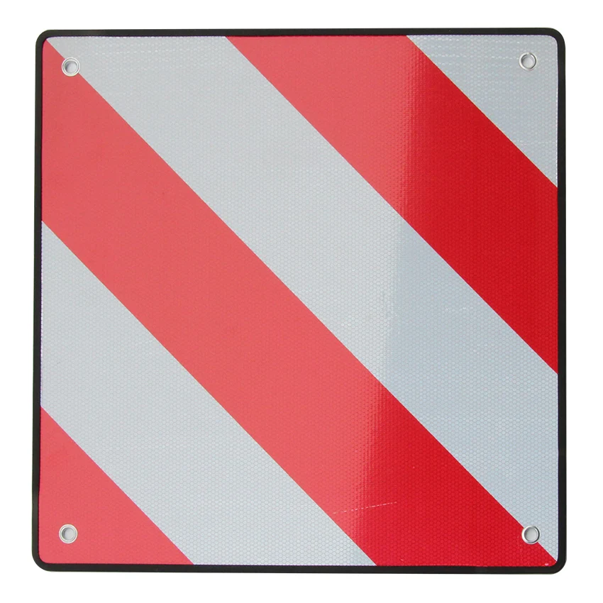 Italy Spain Aluminum Warning Sign Reflective Red/white