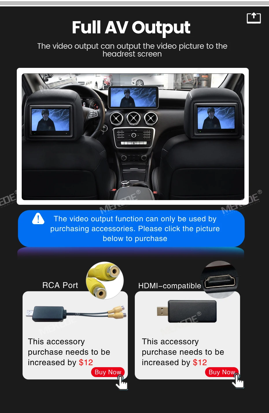 GLC W204 W205 C-Class Android Car Radio DVD Player with GPS, Streaming ...