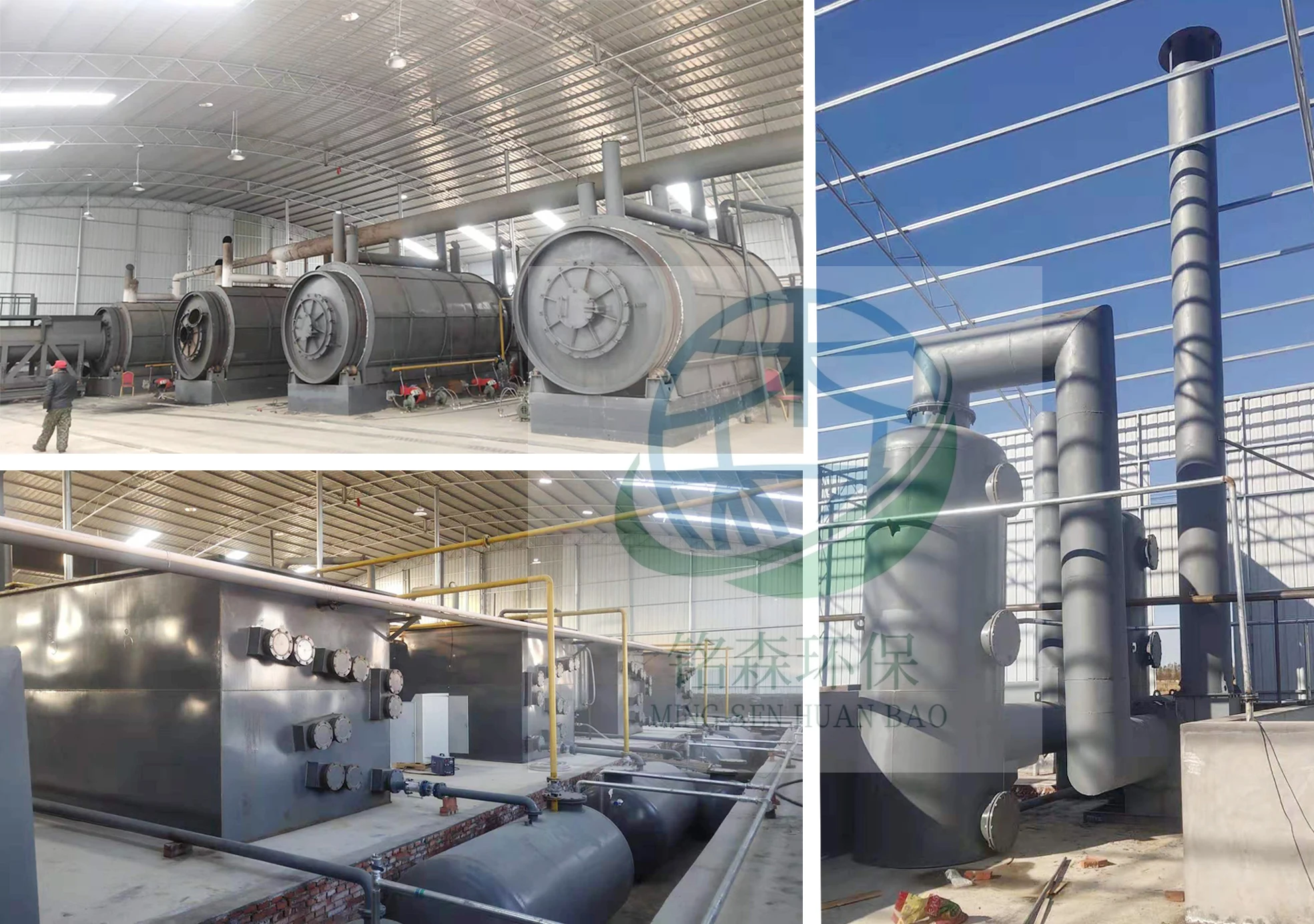 Mini Skid-mounted Pyrolysis Plant Germany In Municipal Solid Waste With ...