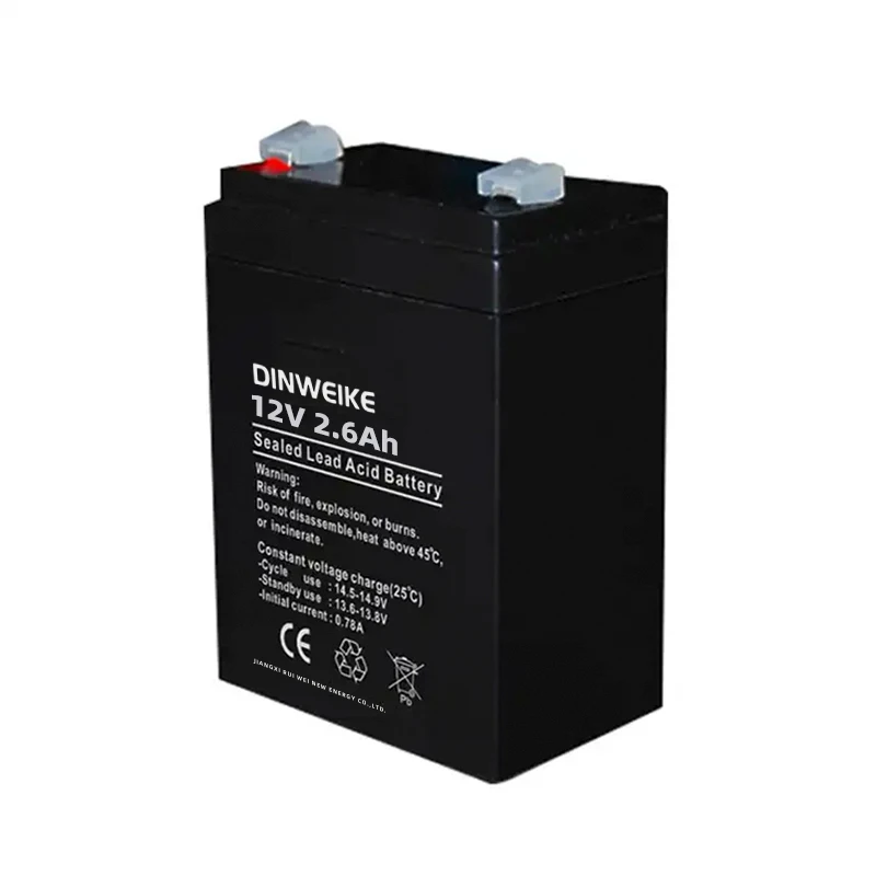 Factory Fast Delivery Sale 12v 2.6ah 20hr Lead Acid Battery 2.6ah Solar ...