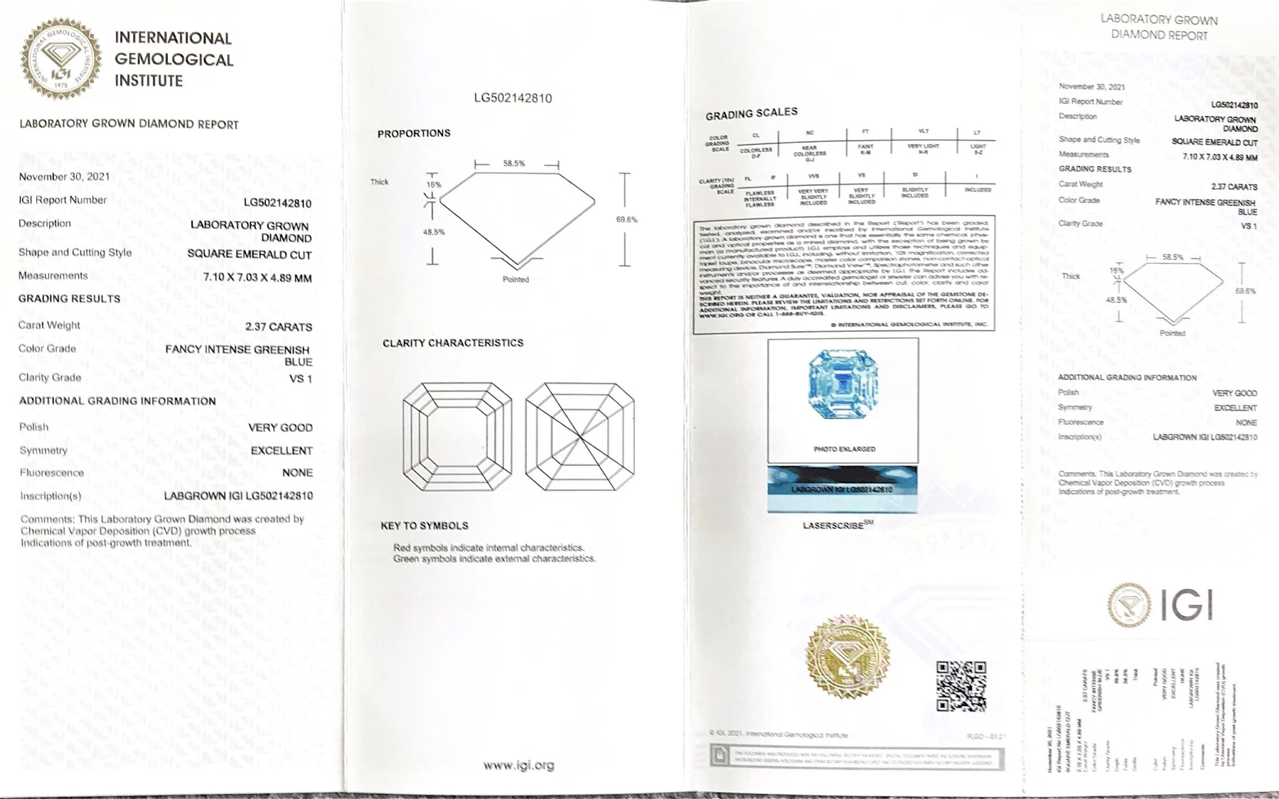 Shop High-Quality Lab Grown Diamonds with IGI Certificates
