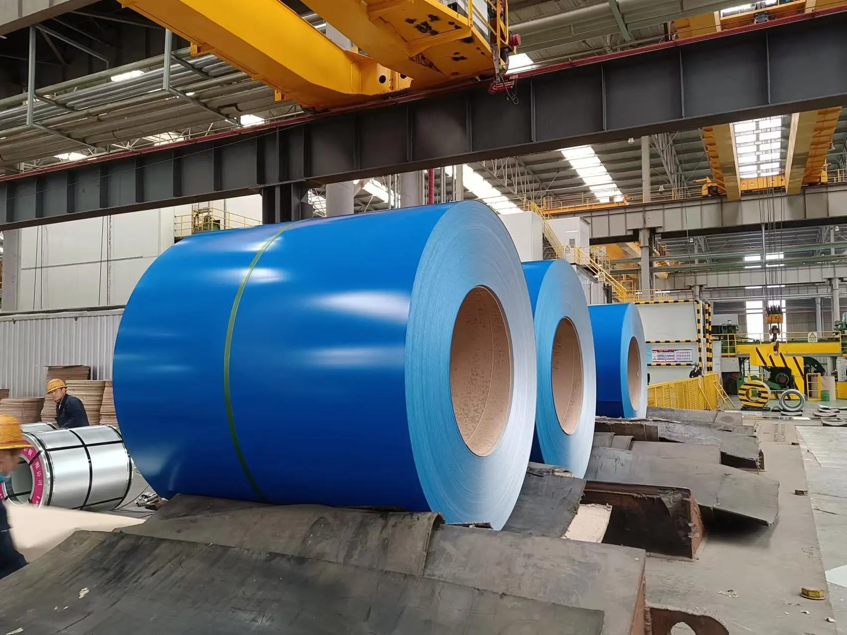 RAL Color Pvc Film Color Coated Ppgi Ppgl Iron Sheet Prepainted ...
