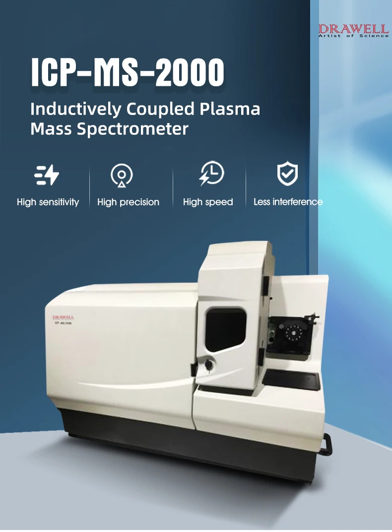 Drawell Icp-ms Spectrometer Icp Ms Machine Inductively Coupled Plasma ...