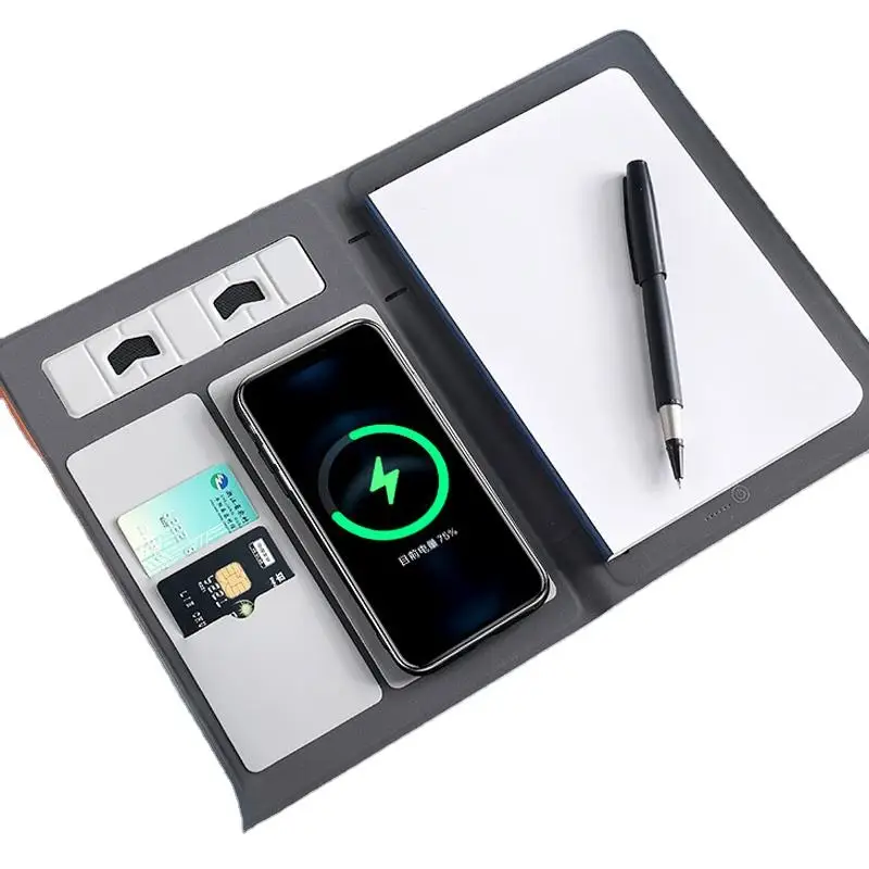 Custom Planner Power Bank Diary Notebook With Powerbank And Usb Flash ...