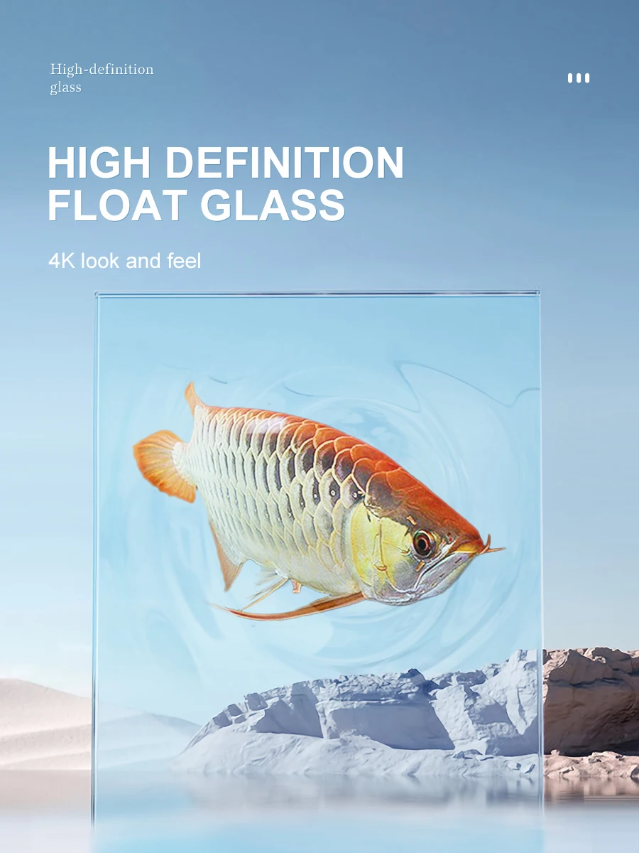 Custom 200 Gallon Ultra Clear Glass Fish Tank - Eco-friendly