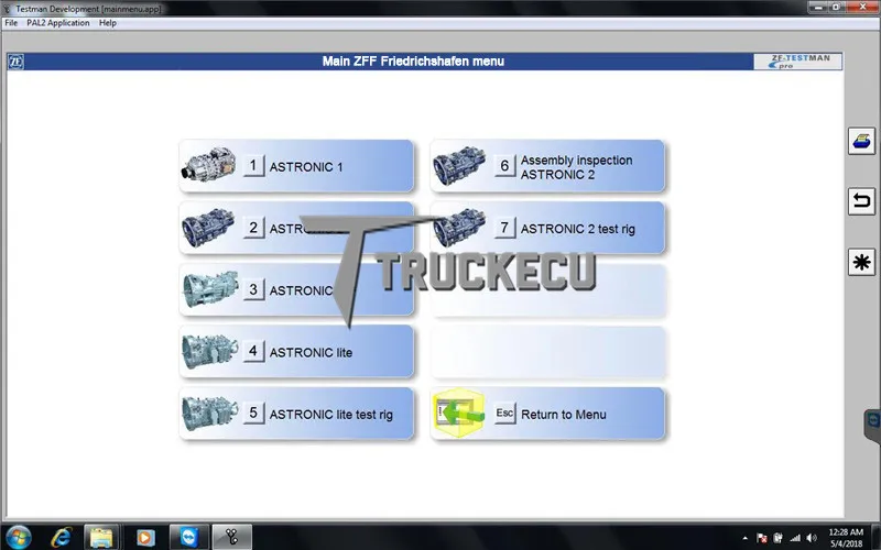 ZF TESTMAN DPA06 Diagnostic Tool - Comprehensive Car Transmission Solutions