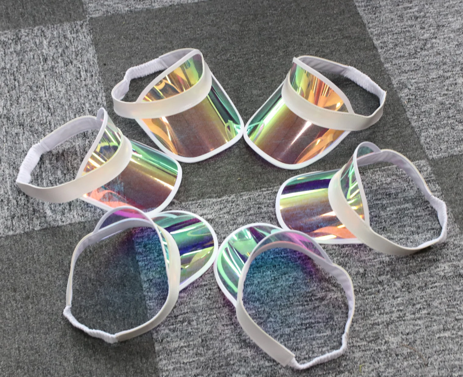 Iridescent Hat - UV Protection Sun Visor for Outdoor