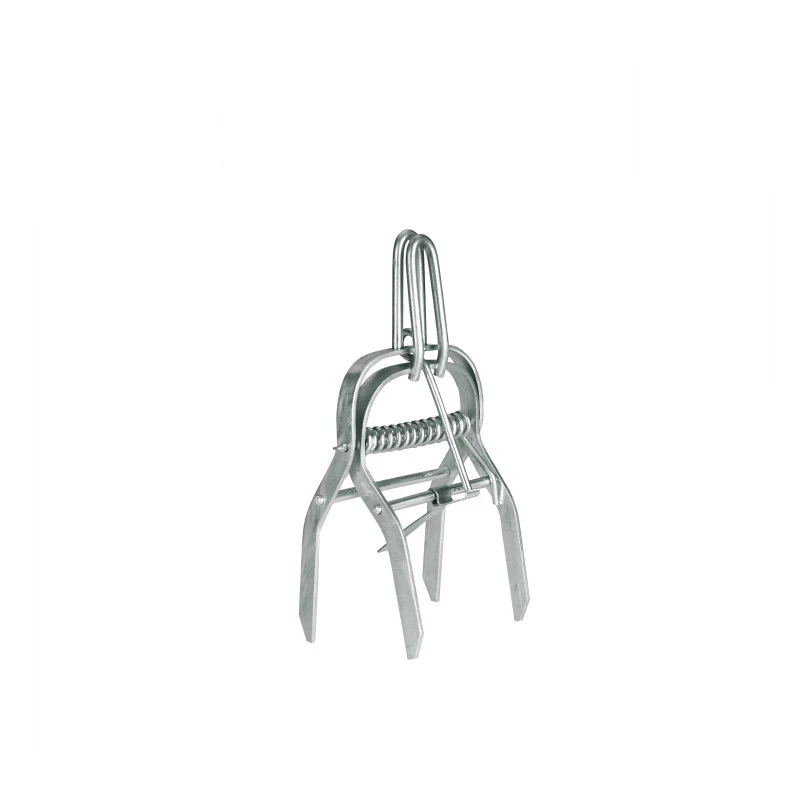 Galvanized Steel Metal Scissor Mole Trap Reusable Capture Gopher Traps ...