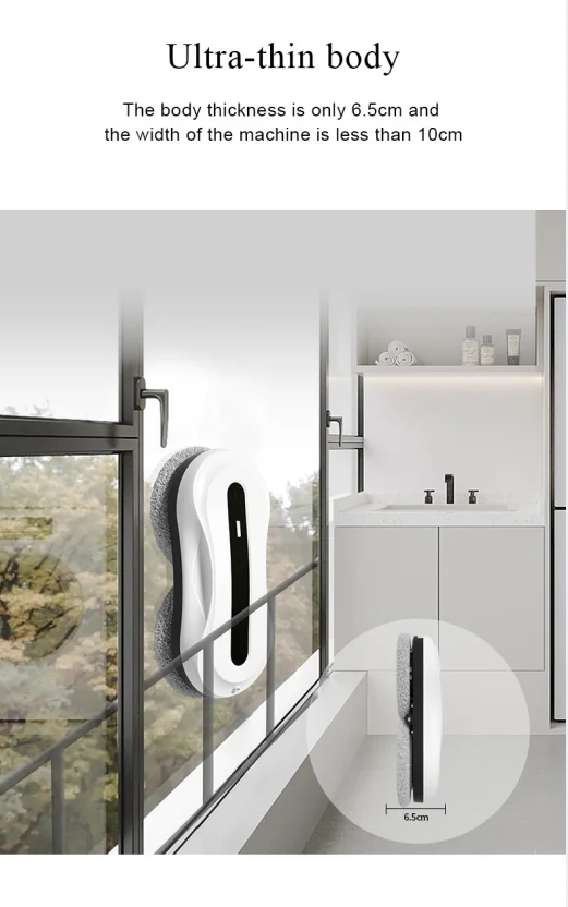 Automatic Magnetic Floor Wall Glass Window Cleaner Robot