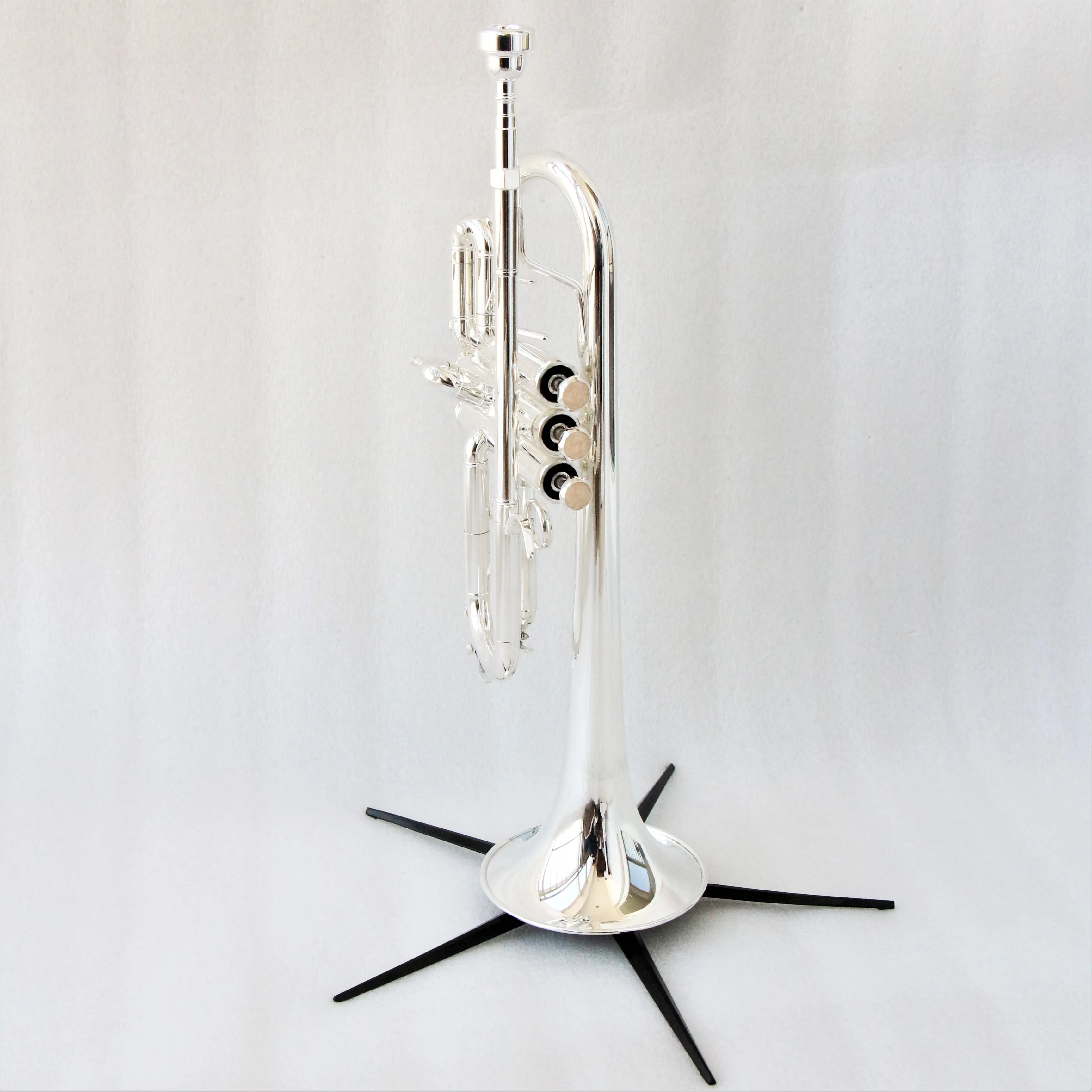 Eb Trumpet/d Trumpet High End Eb/d Silver Plated Trumpet - Buy Trumpet ...