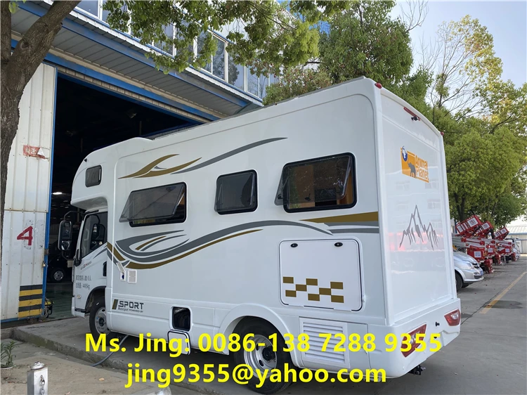 Customized 4x2 Camper Truck - Perfect for Outdoor RV Travel