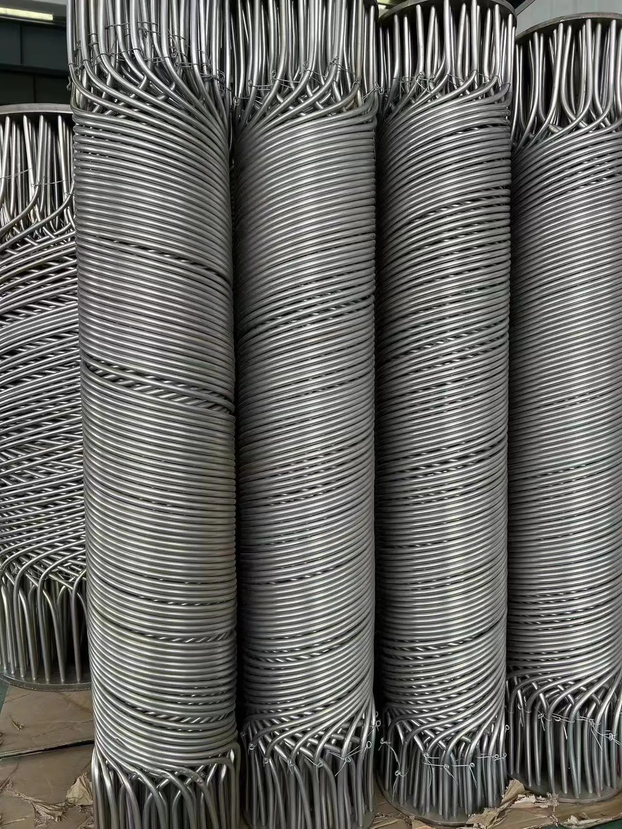 Stainless Steel Spiral Wound Shell and Tube Distillation Condenser Heat ...