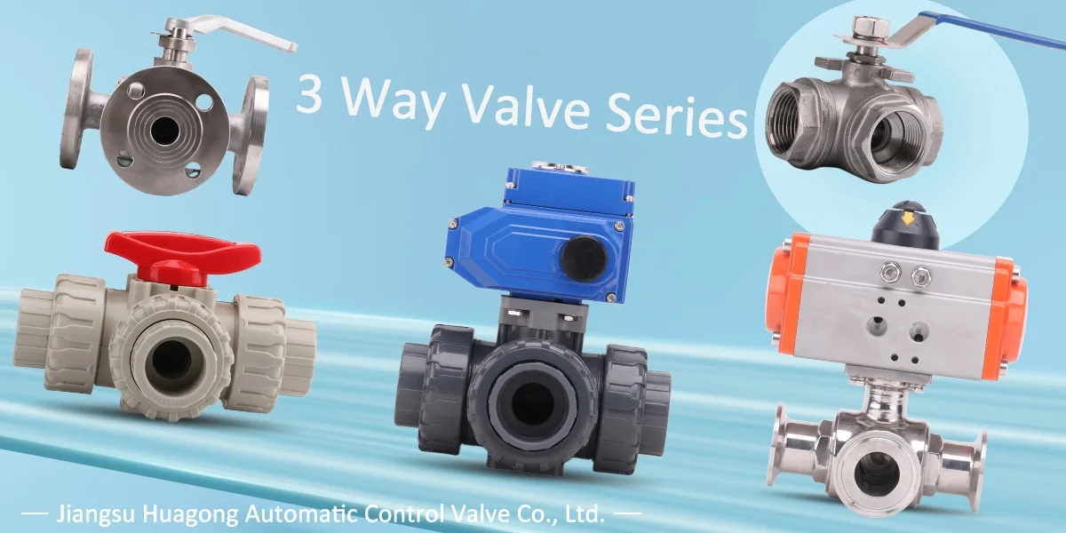 3 Way Valve Series Valve Manufacturer Stainless Steel Plastic Manual ...