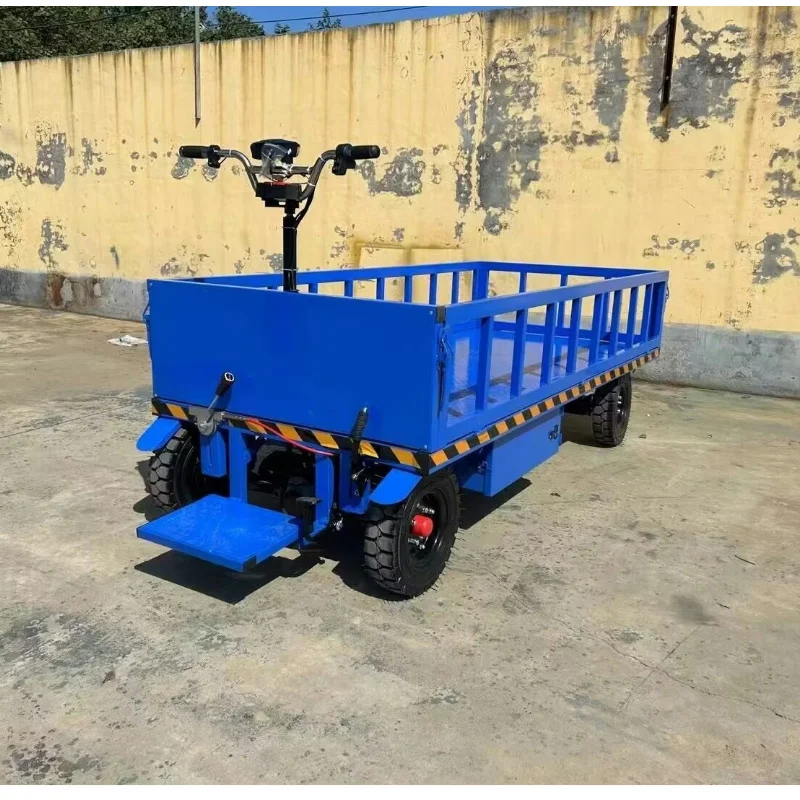 High Load Electric Flatbed Transport Vehicle - Zero Emission