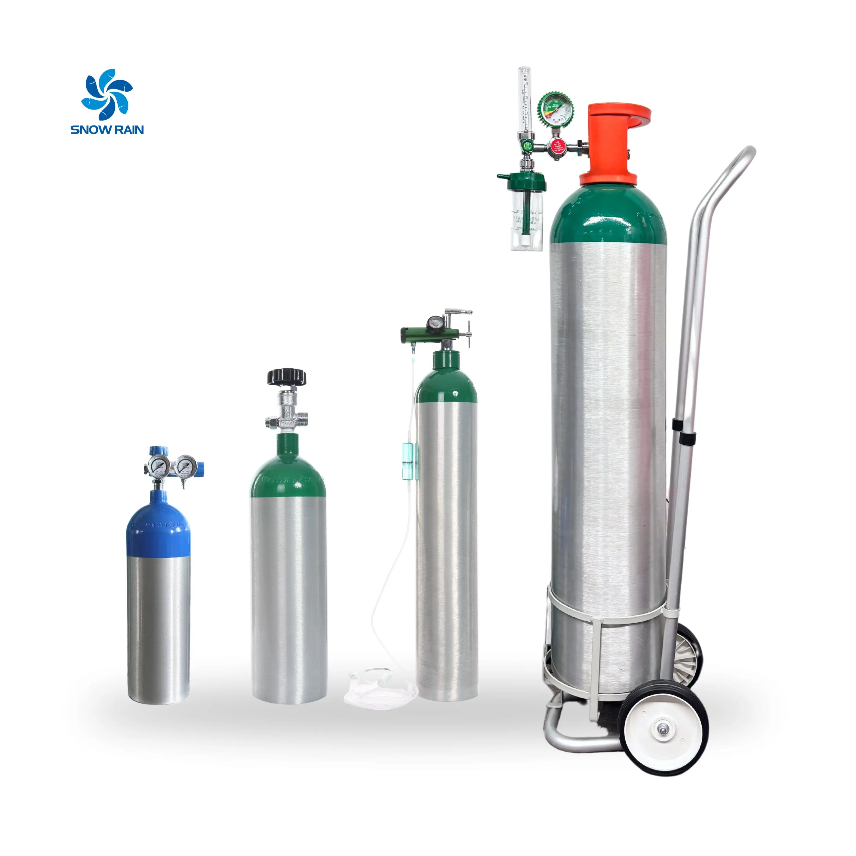 Ce And Dot Pure Oxygene Tank Medical Gas Portable Medical Oxygen Gas ...