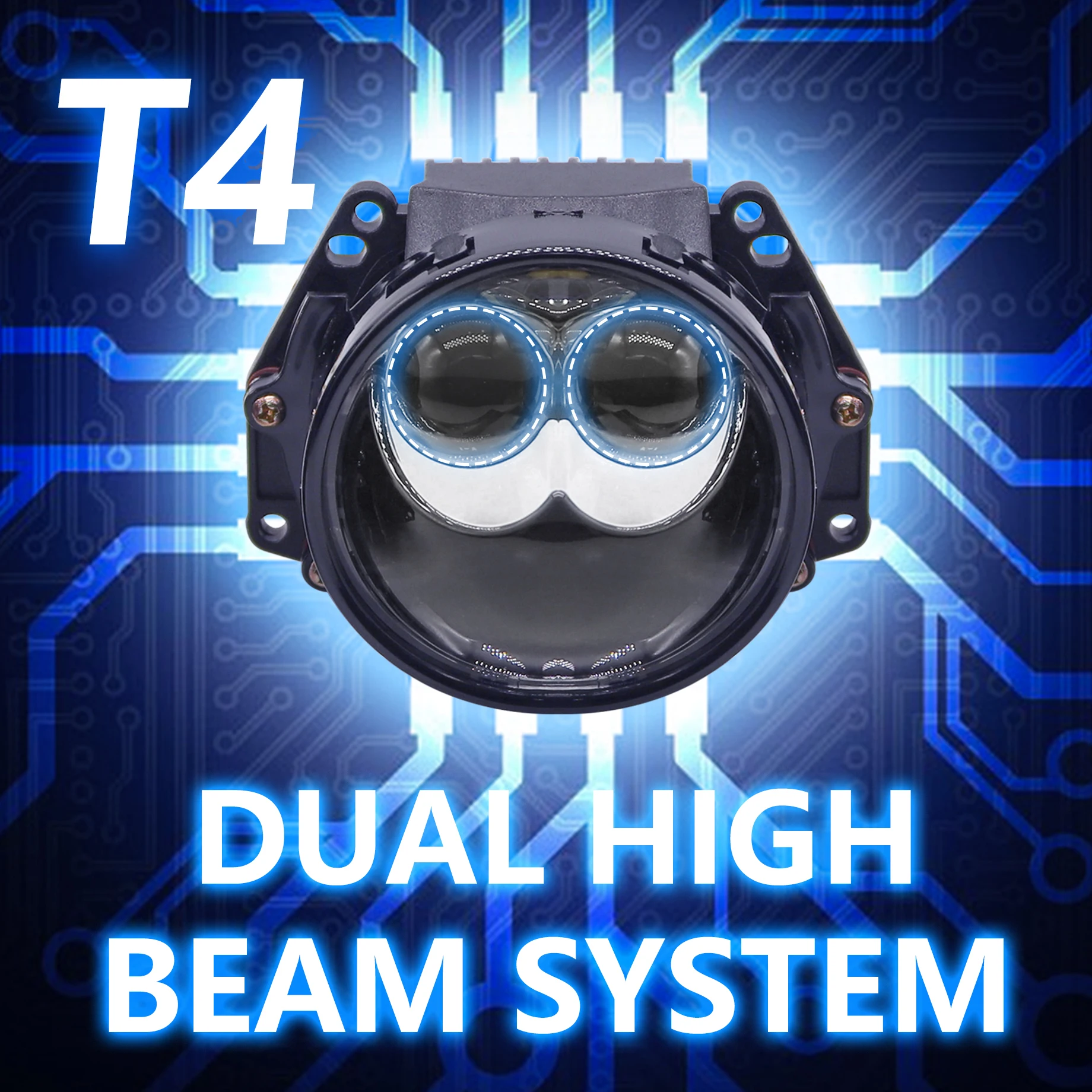 2.0 Inch Biled Fog Lamps - High Beam LED Lights for Cars