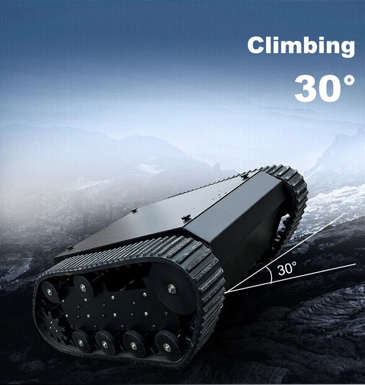 Rtk Tracked Robot Lawnmower Rover Robot Ros Large Track Platform - AVTBOT