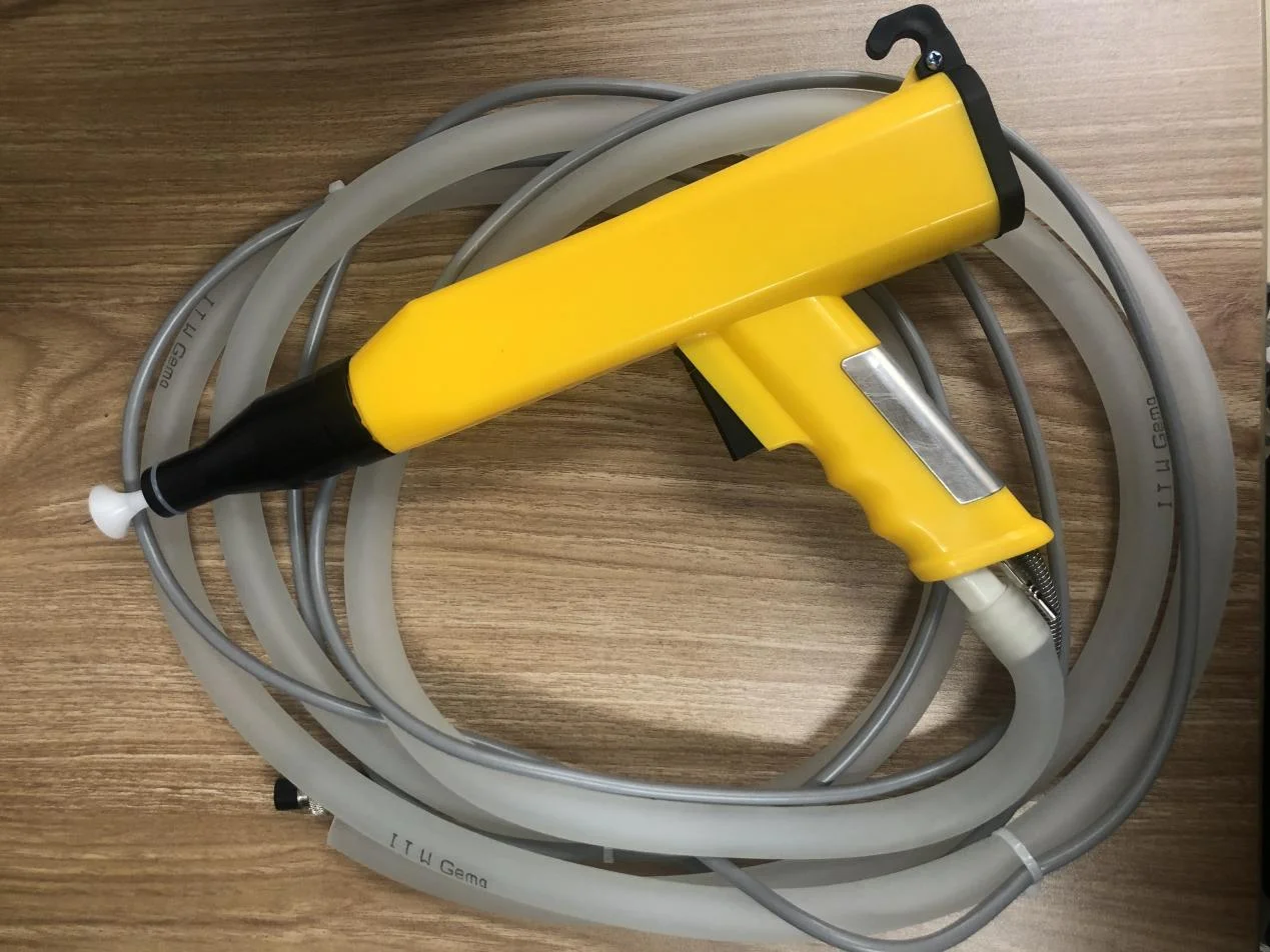 Manual Powder Finishing Machine,Electrostatic Gun And High Pressure ...