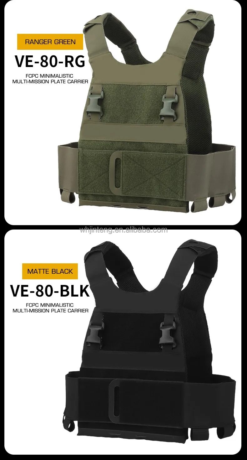 Minimalistic Multi-Mission Lightweight Tactical Vest High Freedom ...