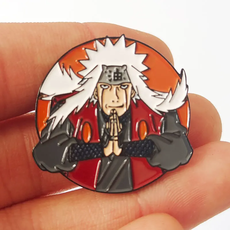 High Quality Anime Uzumaki ninja Jiraiya Metal Badge Pins| Alibaba.com