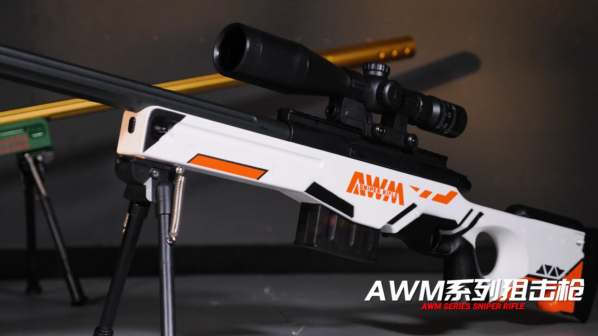 Oem Customize Awm Single Shot Continuous Eva Gun Eating Chicken With Outdoor Fighting Boy Soft ...