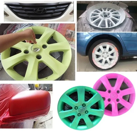 Removable Rubber Coating Spray Rubber Paint For Car - Buy Removable ...