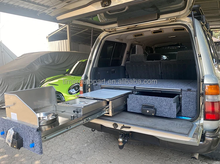 Off-road Suv Stainless Steel Cabinets Outdoor Camper Kitchen with ...