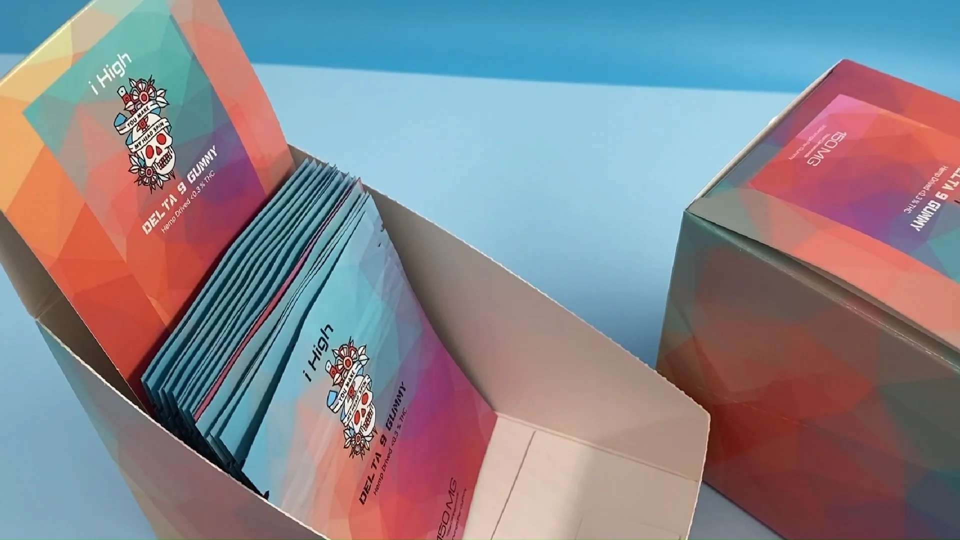 Custom Gummies Chocolate Bar Candy Cookie Counter Retail Pop Up Display ...