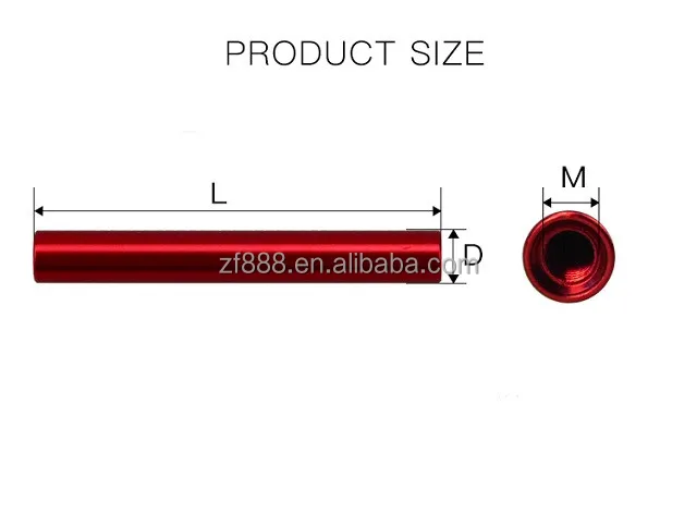 M2 M2.5 M3 M4 M5 Red Anodized Round Aluminum Standoff Spacer| Alibaba.com