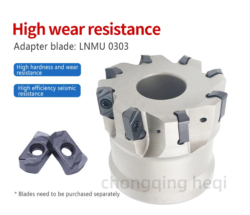 LNMU Insert Milling Cutter Disc LNMU0303 Face Mill Cutters EXN03R-63-8T ...