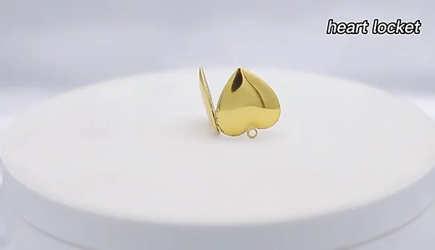 Wholesale Shinny Gift Charm Gold Silver Rose Gold Jewelry Customize ...