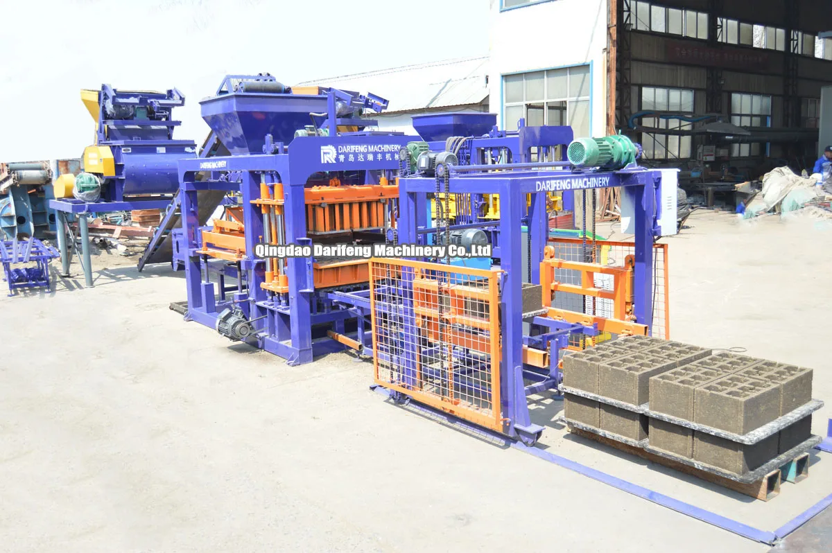 QT6-15 Block Machine for Block Factory - Automatic & High Capacity