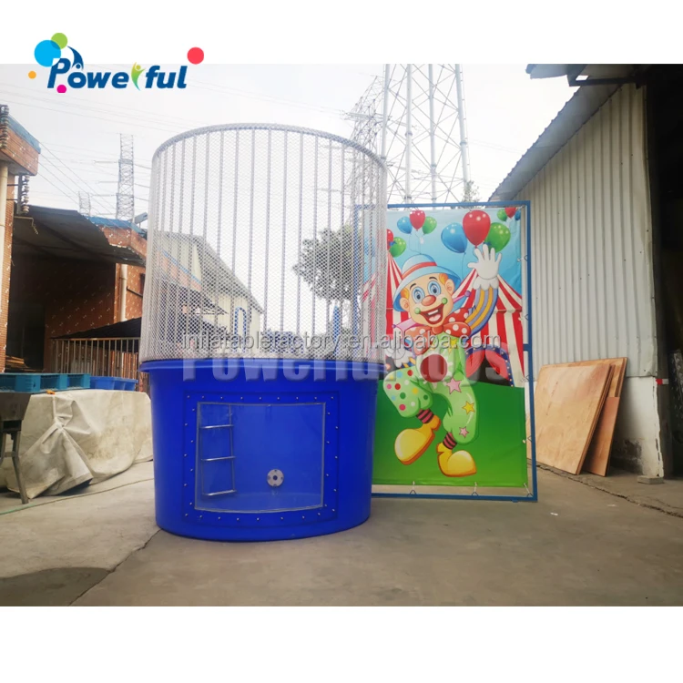 Cheap Splash Dunking Booth Plastic Bucket Water Dunk Tank Games for Sale