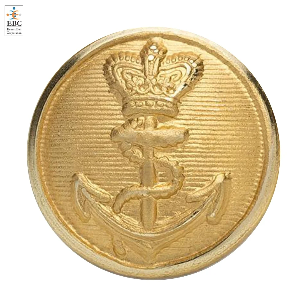 Navy Brass Buttons With Shank,Military Uniform Buttons,Made In Pakistan ...
