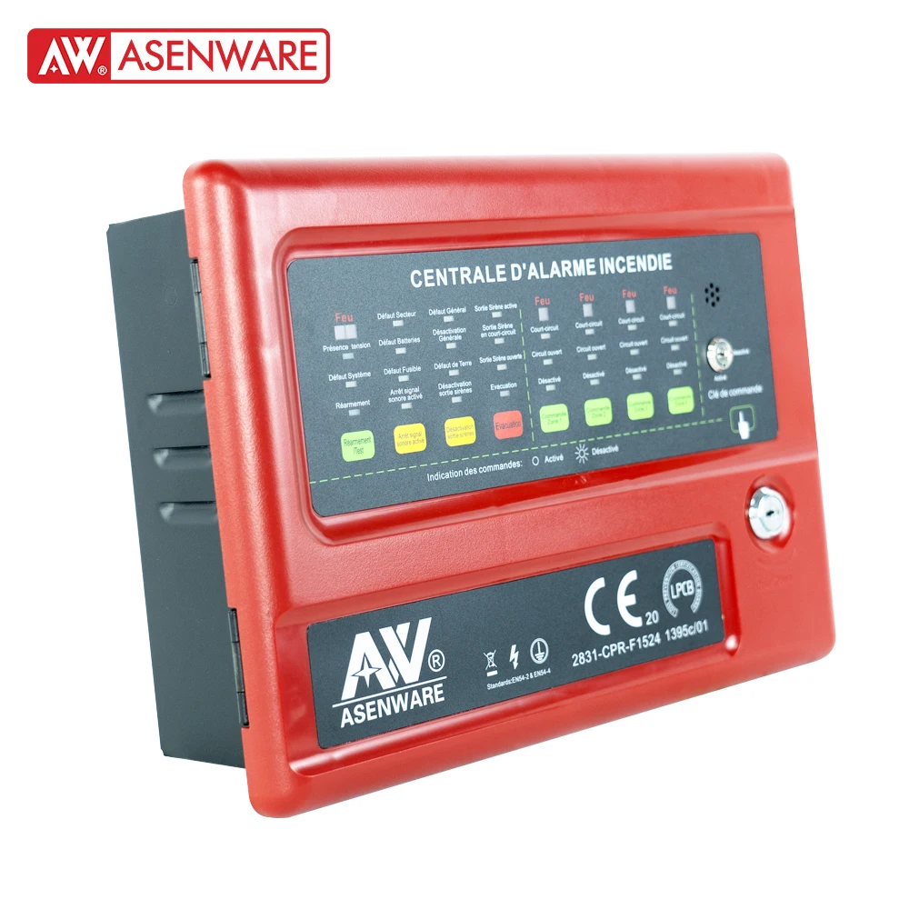 2 Zone Conventional Fire Alarm Control Panel - AW-CFP2166