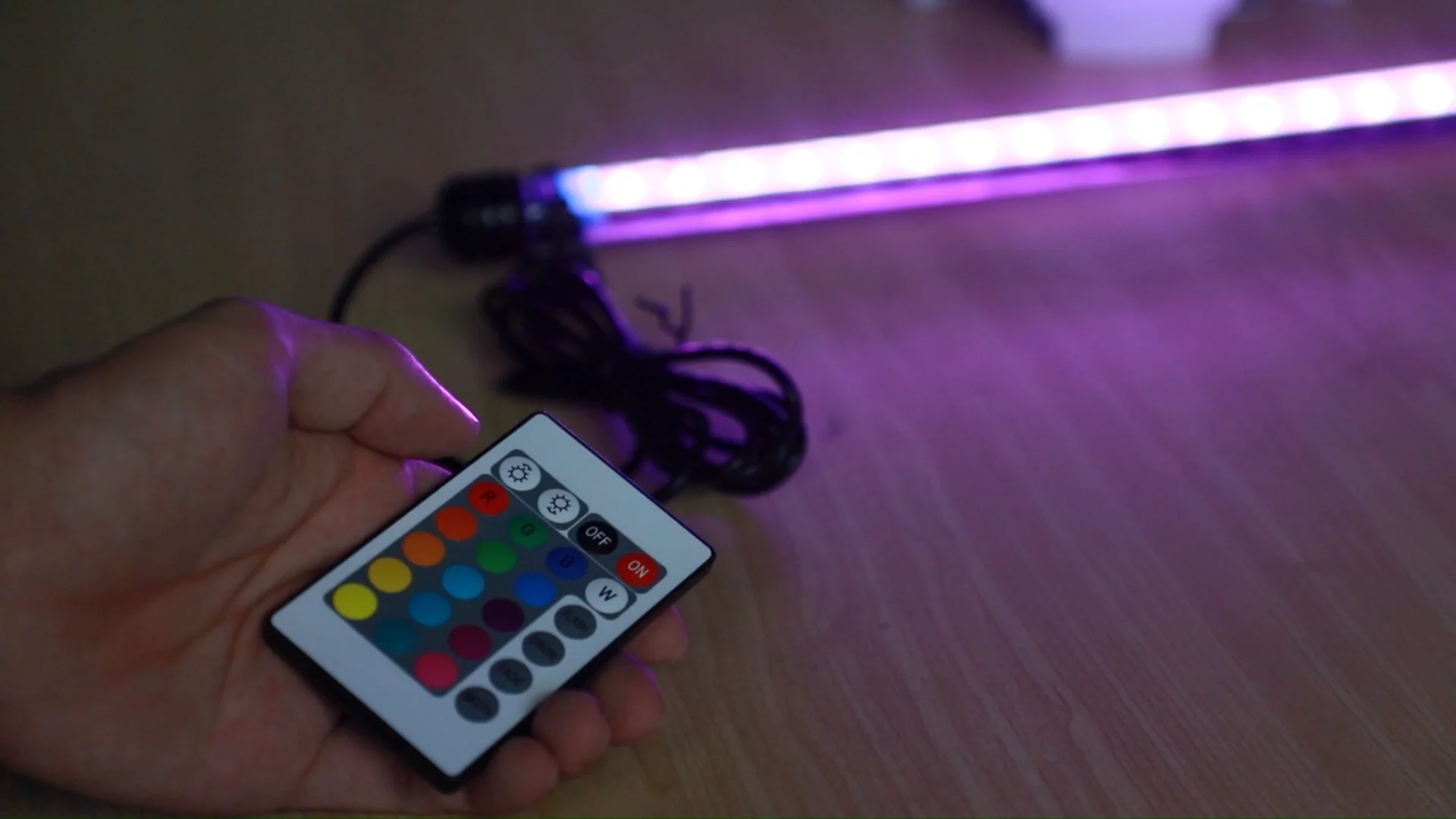 Smd 5050 Led Light For Freshwater Aquariums 24-key Wireless Remote ...