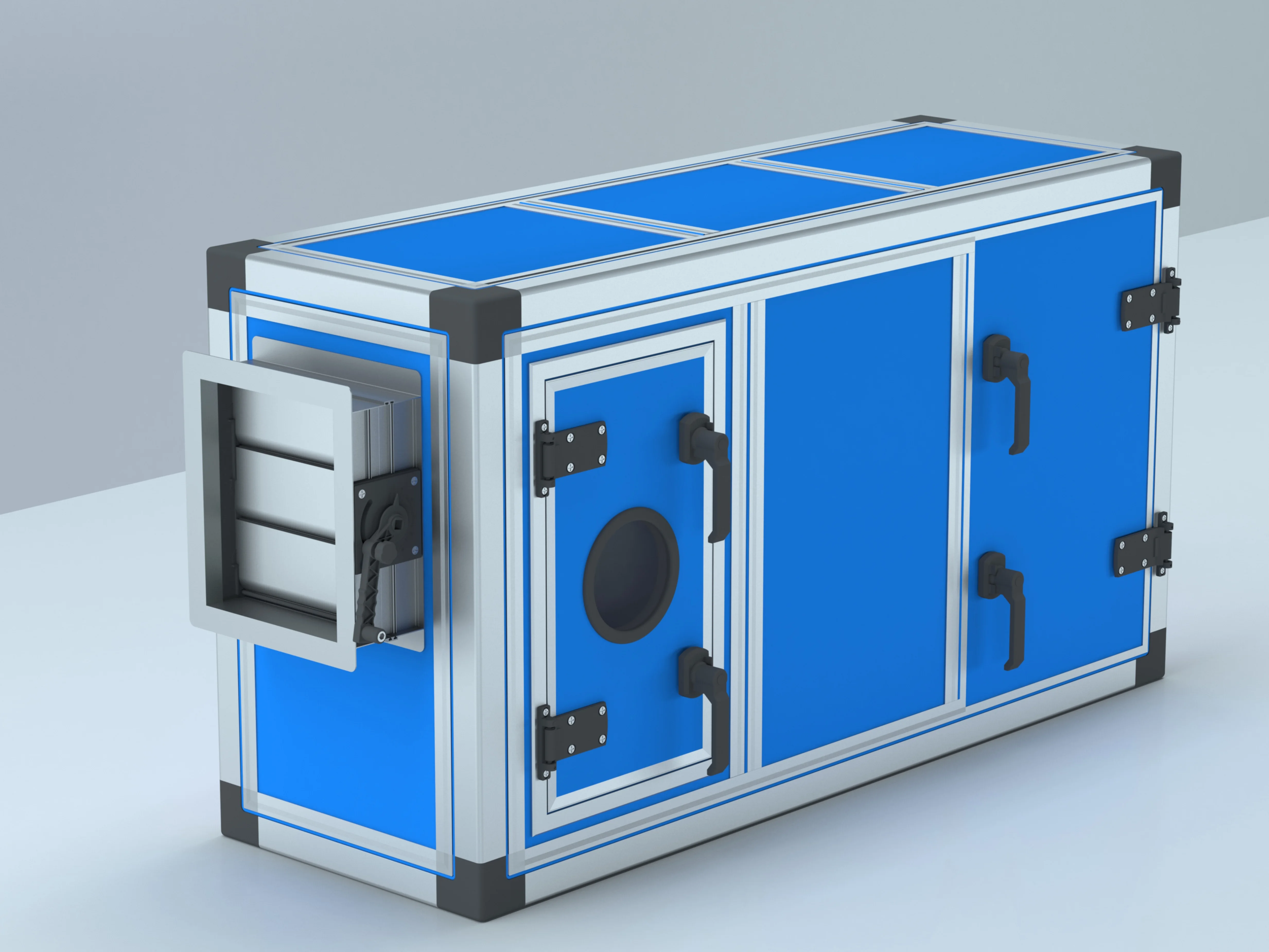 AHU New Design Gmp Assembled Hvac Systems & Parts for Modular AHU Air ...