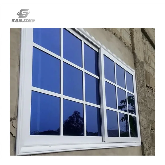 Blue Tinted Glass Sliding Windows - Durable & Stylish