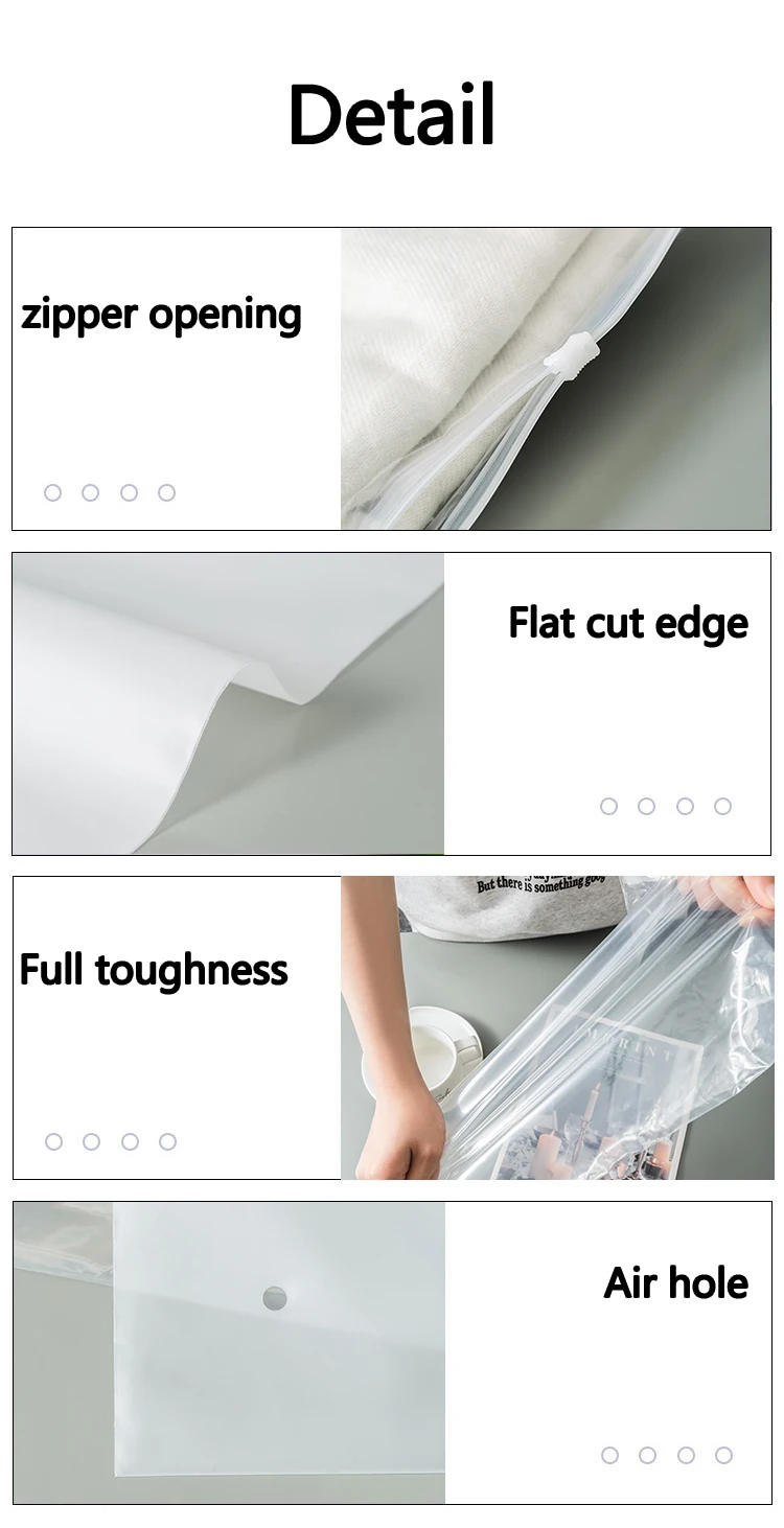 Biodegradable Recycled Materials Paper Bag Translucent Self-sealing ...