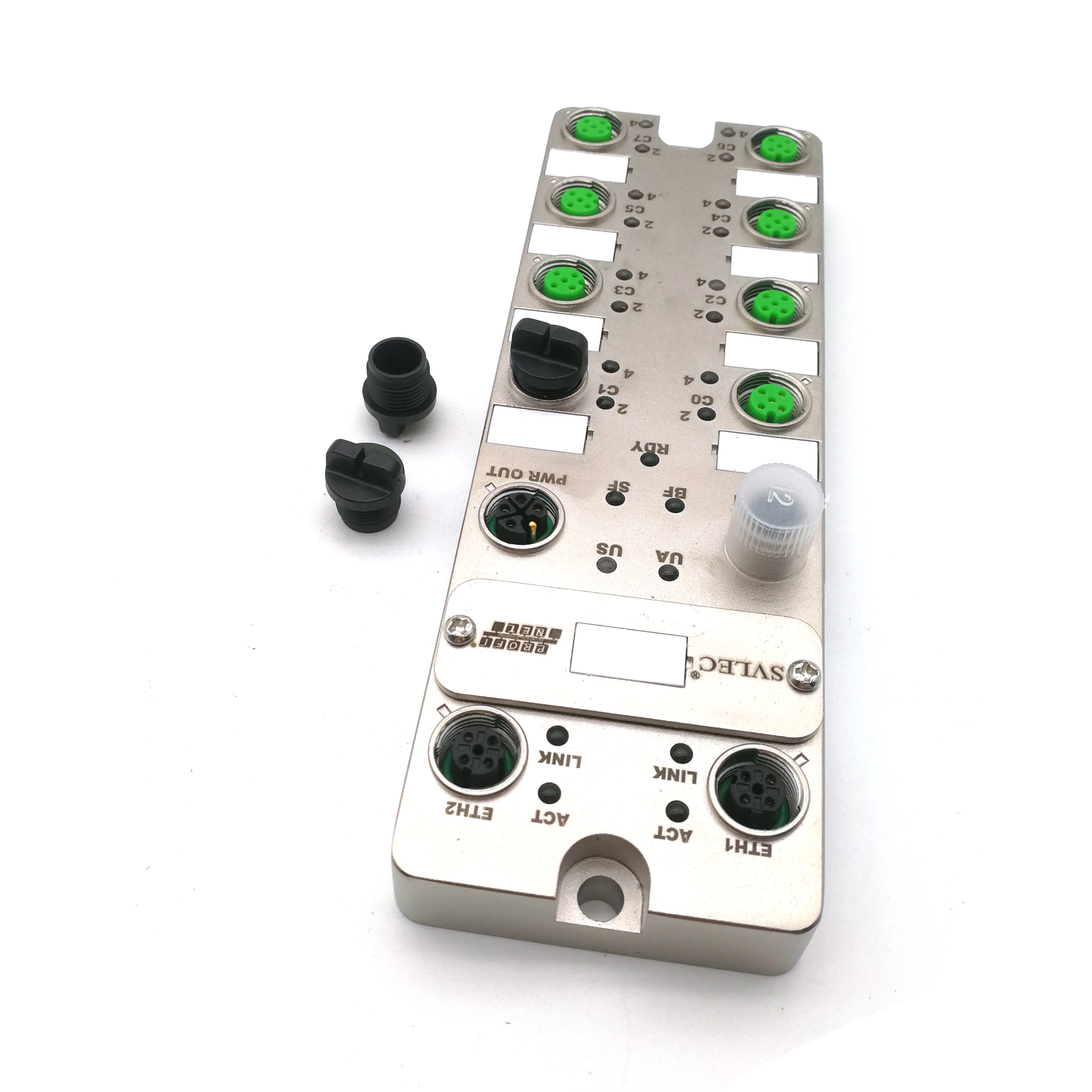 Svlec Profinet Ethercat Ethernetip Cc-link Remote Digital Bus I/o Module For Industrial ...