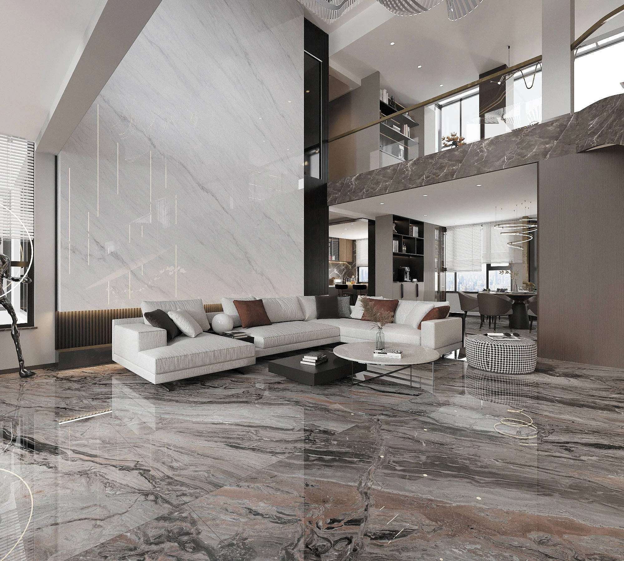 1600x3200 Continuous Pattern Big Size Porcelain Large Format Marble ...