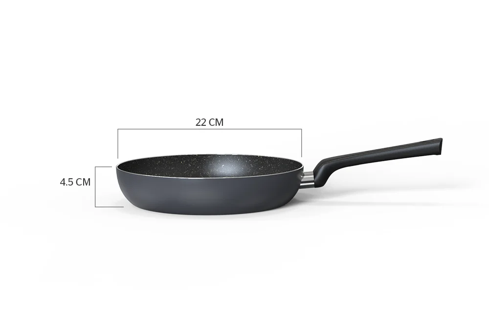 Pressed Aluminum Fry Pan Vietnam Factory - Buy Marble Coating Frying ...