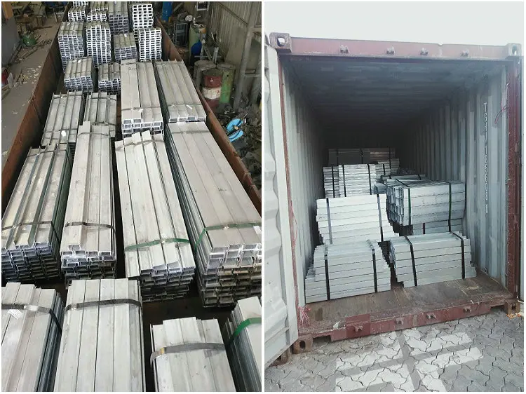 High Quality Galvanized Structural Steel C Channel Metal