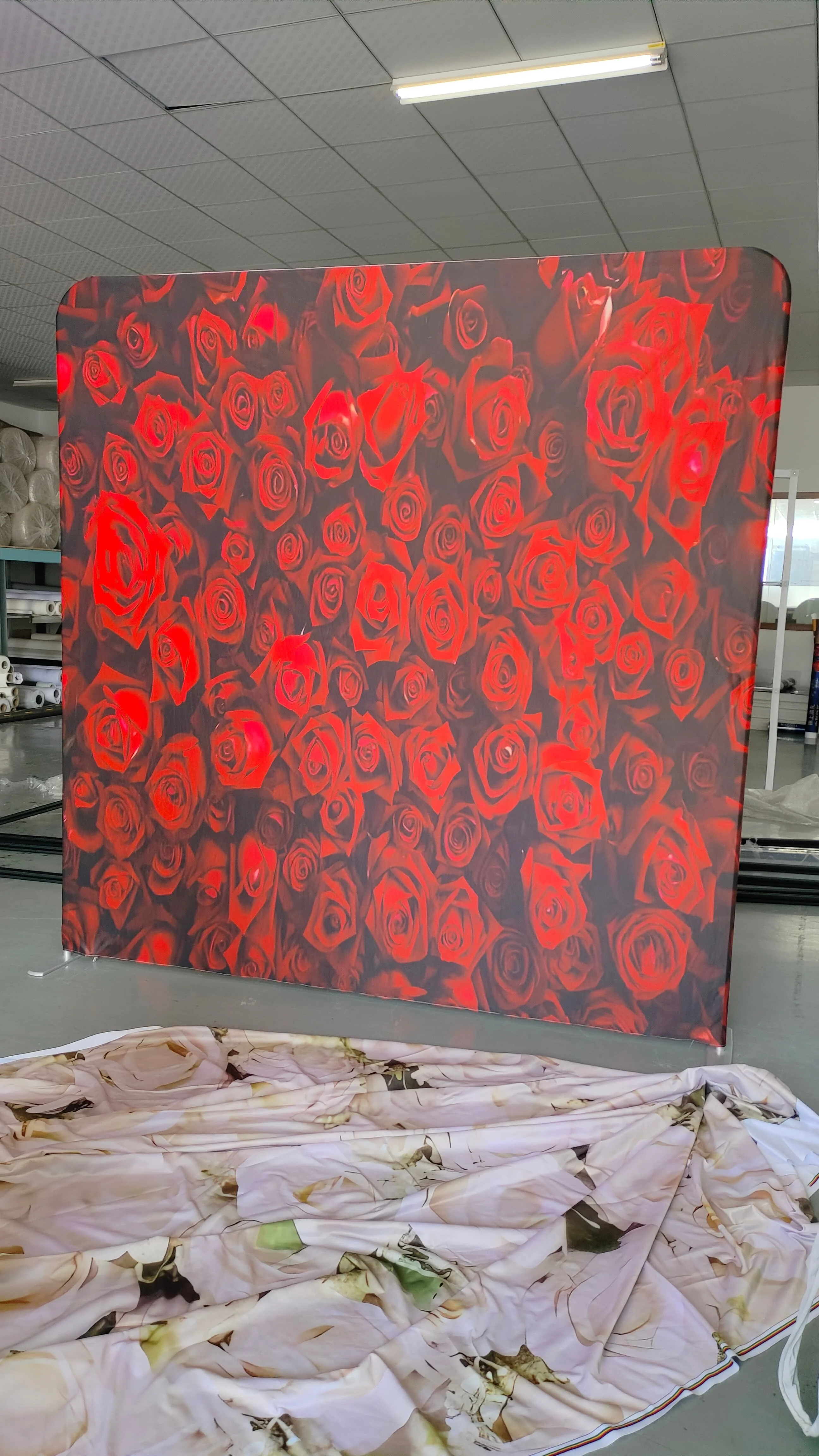 Professional Custom Brand Logos Waterproof Vinyl Photo Booth Backdrop ...
