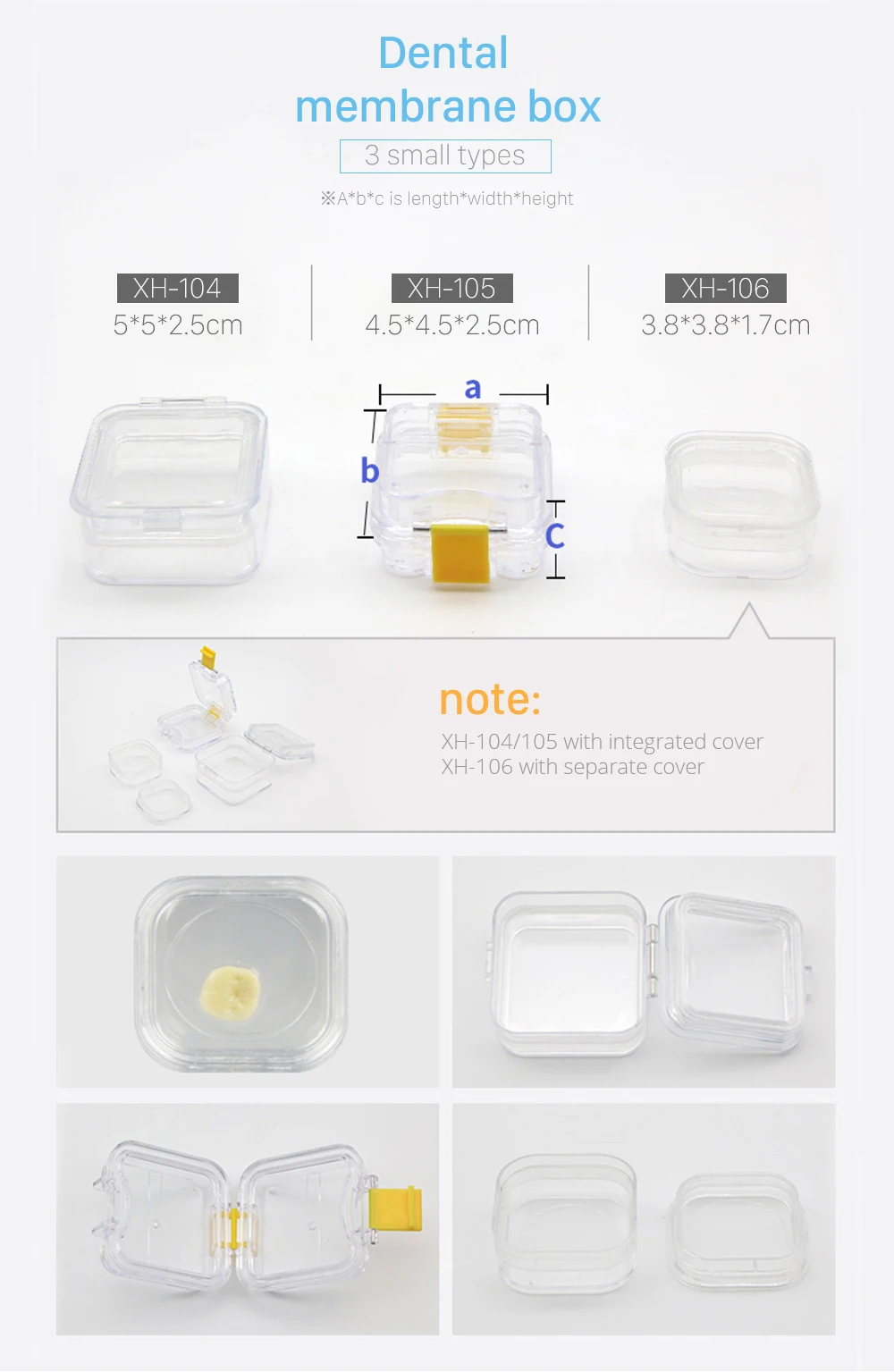 Jinguang Dental Laboratory Teeth Membrane Box - Versatile Storage